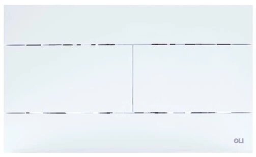 Кнопка смыва OLI Slim 659041 для инсталляции, белый