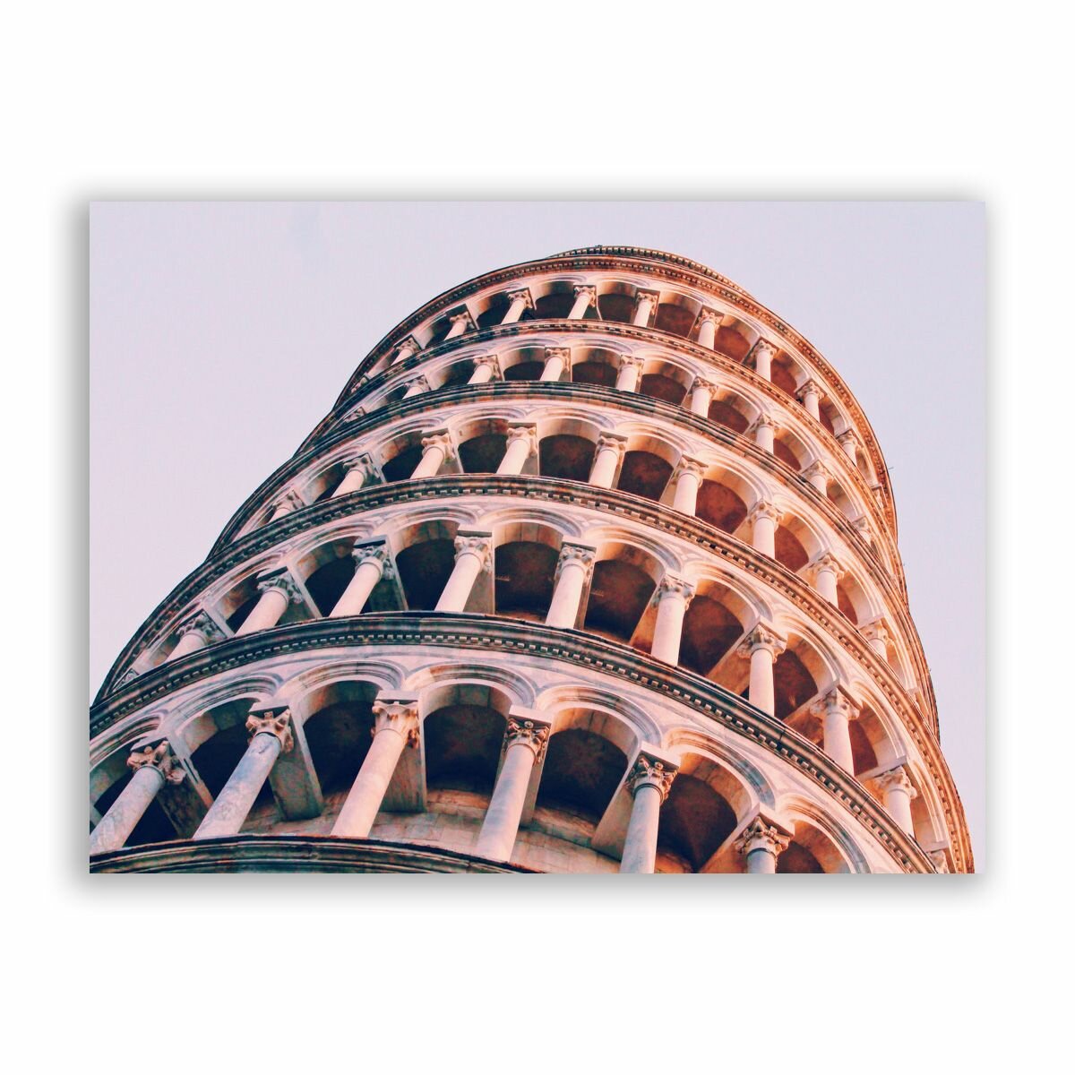 Постер, плакат на бумаге / Пизанская башня / Размер 30 x 40 см