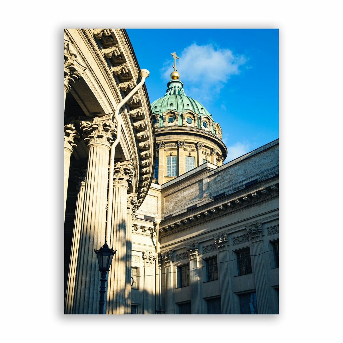 Постер, плакат на бумаге / Архитектура - Санкт-Петербург / Размер 40 x 53 см