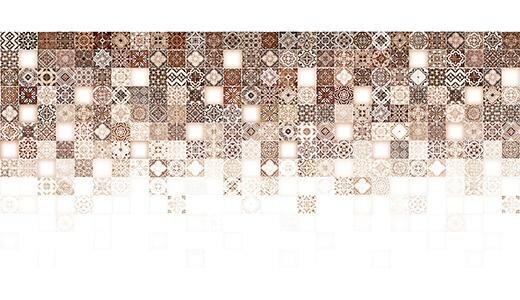 Cersanit Плитка Hammam рельеф бежевый мат, 20x44, арт. (HAG011D) (цена за 1.05 м2)