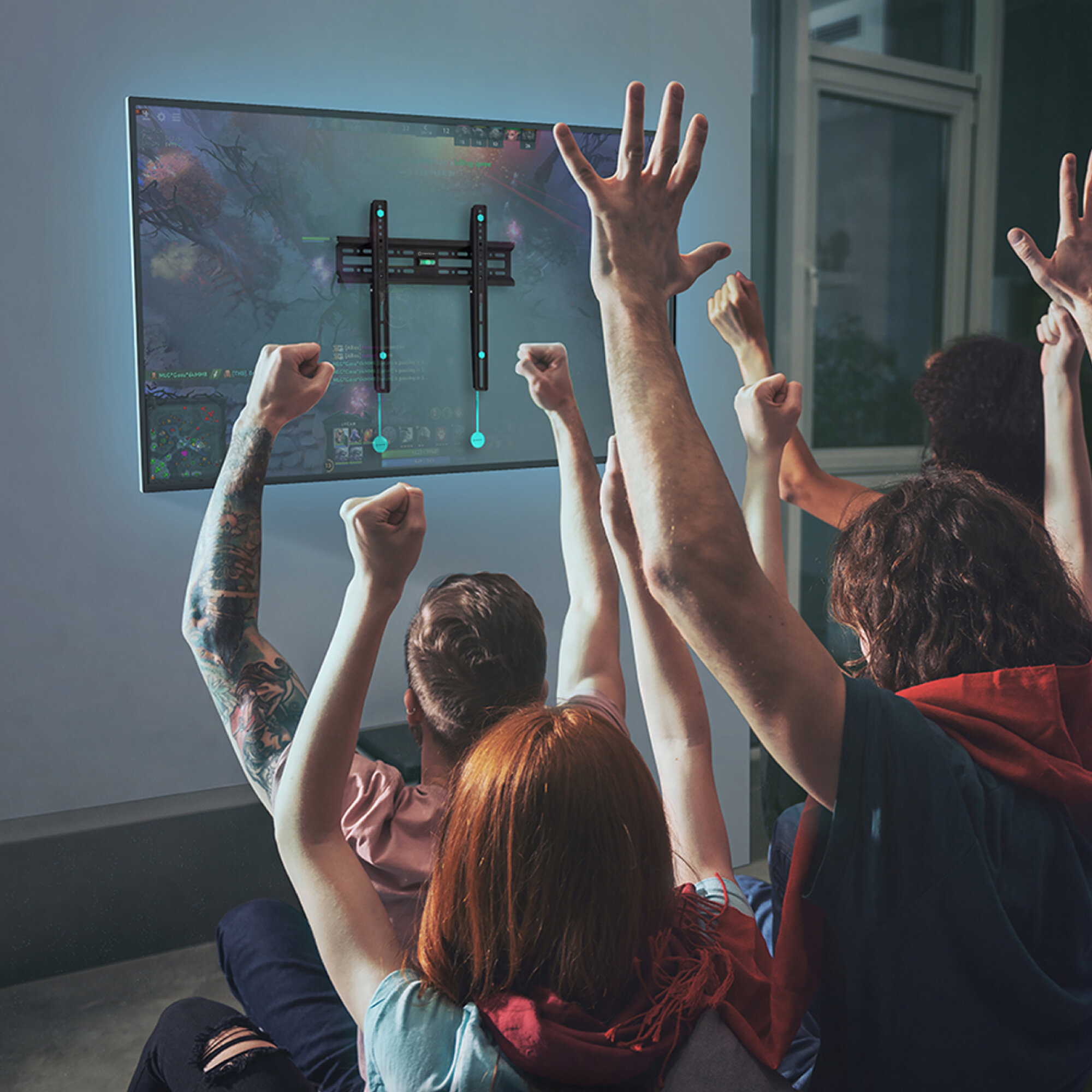 ONKRON BASIC FM2 кронштейн настенный для ТВ 32"-65" — фото 1