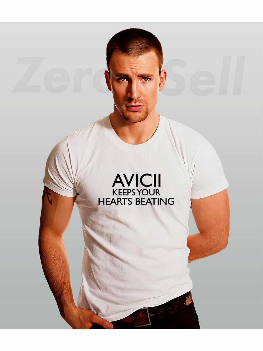 Футболка avicii авичи диджей