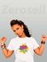 Футболка Zerosell 90s kid 90е, размер 6XL, белый