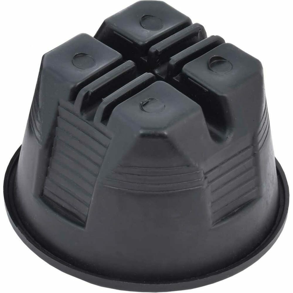 Держатель круглого проводника IEK 8мм, для плоской кровли, пластик ZDP80-60-6-08