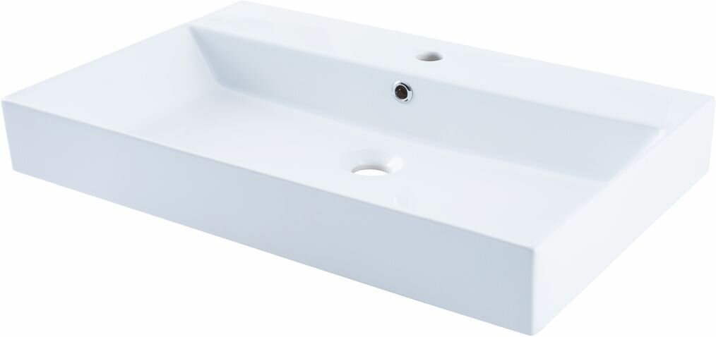 Раковина для ванной накладная Sanovit Luxury 70 см, модель 17070, для тумбы, белая