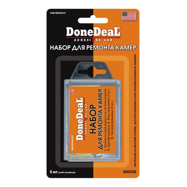 Автохимия DONEDEAL DD0336 Набор для ремонта камер DoneDeal