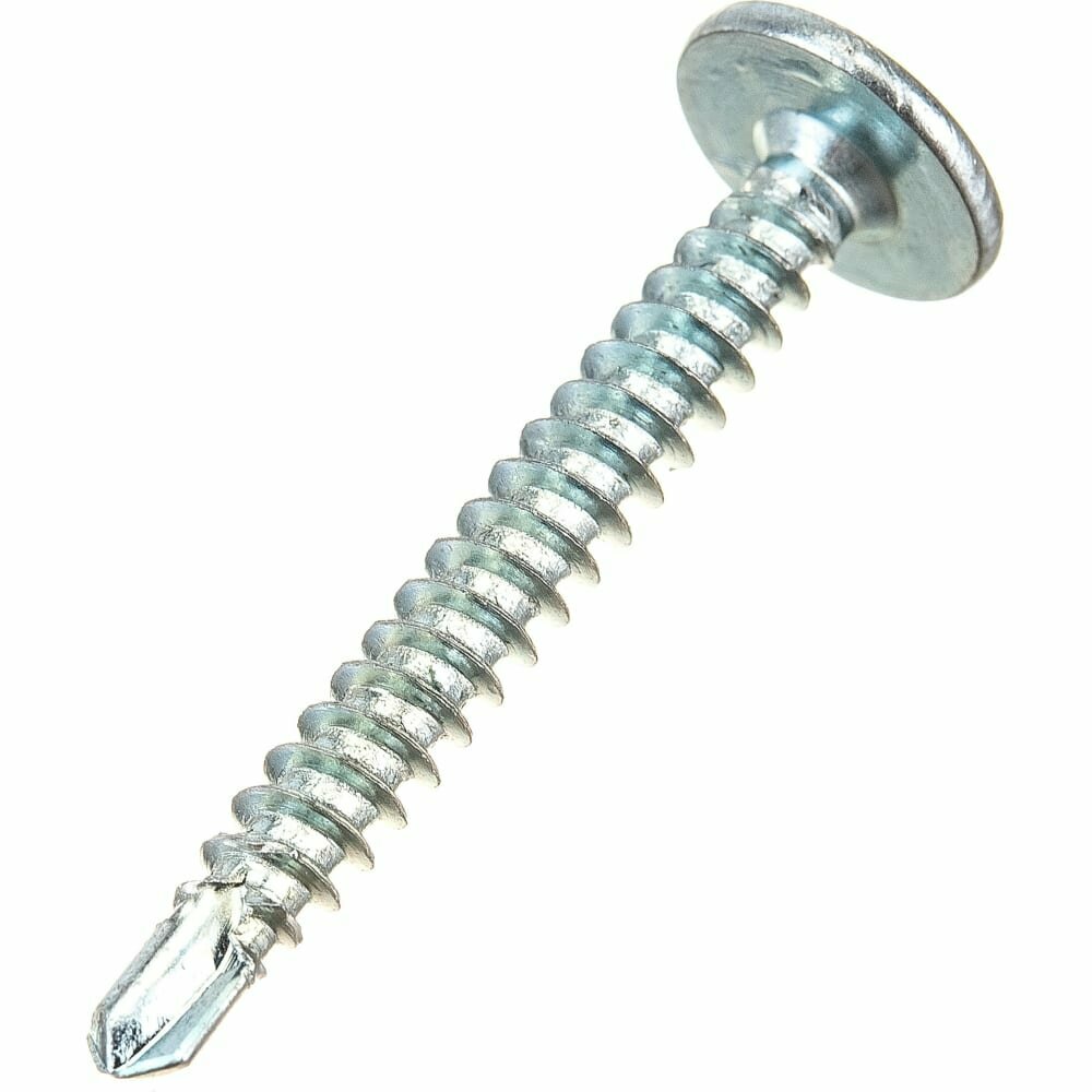 Саморез прессшайба VIPкрепеж сверло, 4.2х32, 34 шт. 20510 VIP, стальная головка, цинковое покрытие