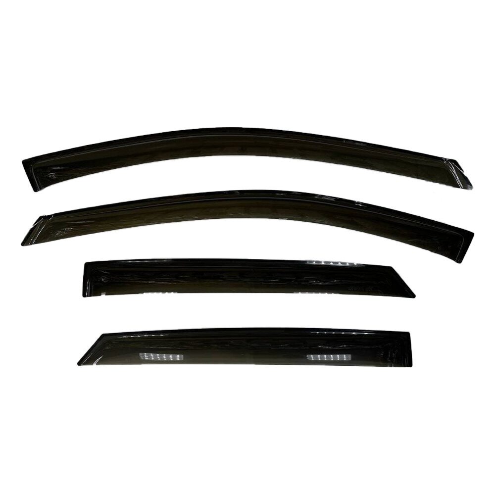 Дефлекторы дверей (ветровики) для Hyundai ix35, (2009-2015).