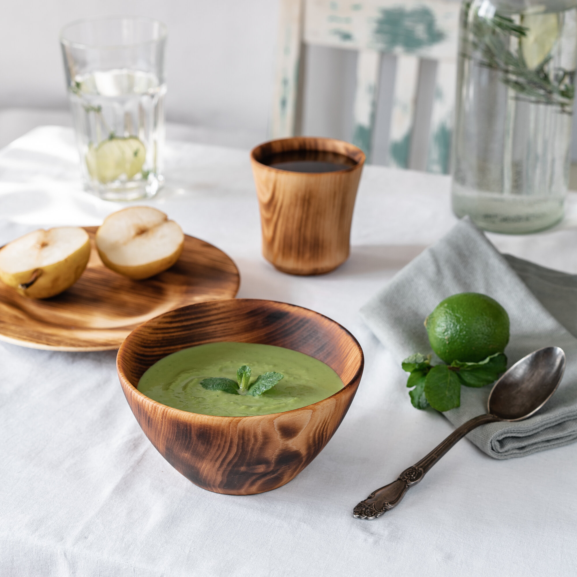 Набор деревянной детской посуды Art of Siberia из сибирского кедра TN60