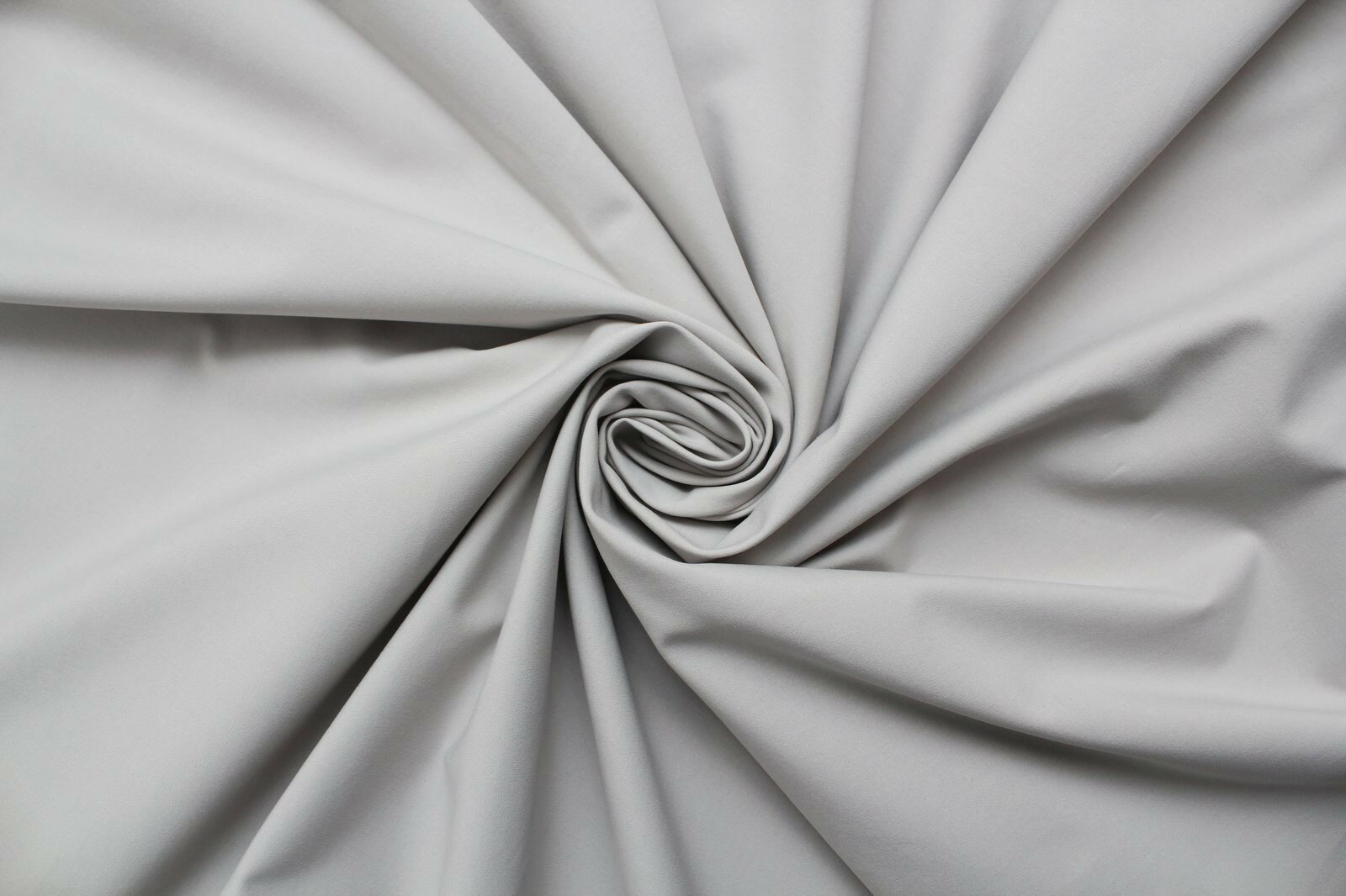 Ткань Костюмный хлопок стрейч серый экрю, 400 г/пм, ш126см, 0,5 м