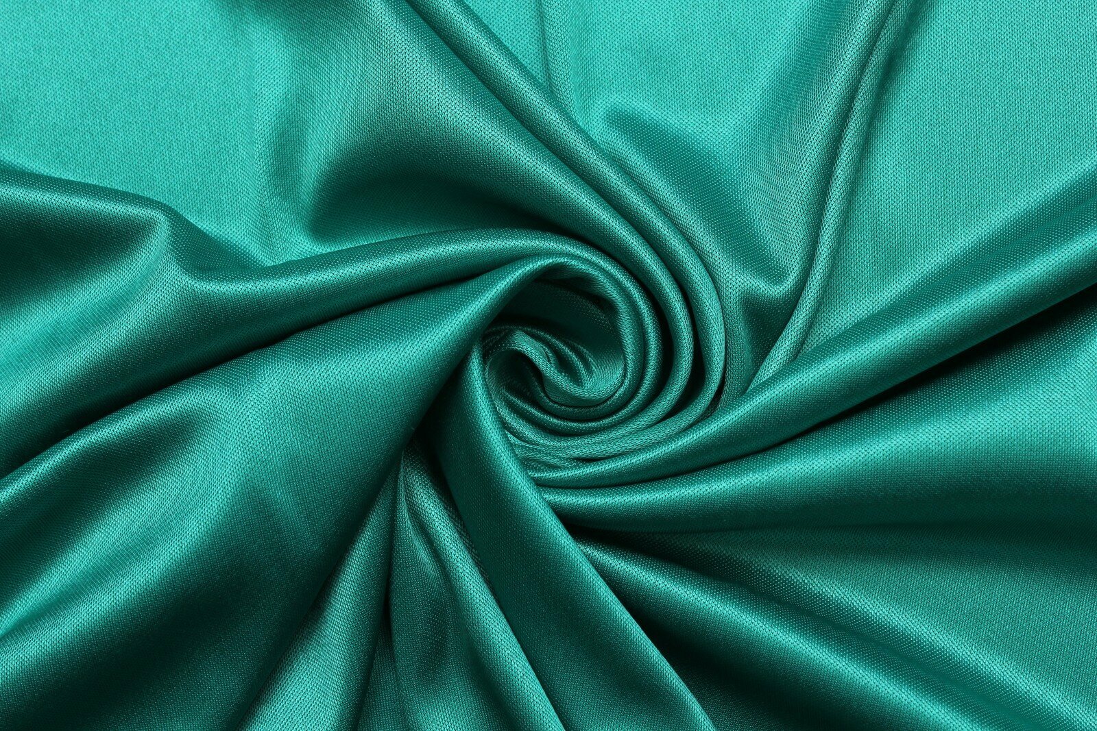 Ткань Джерси бирюзовый, плотный, ш120см, 0,5 м