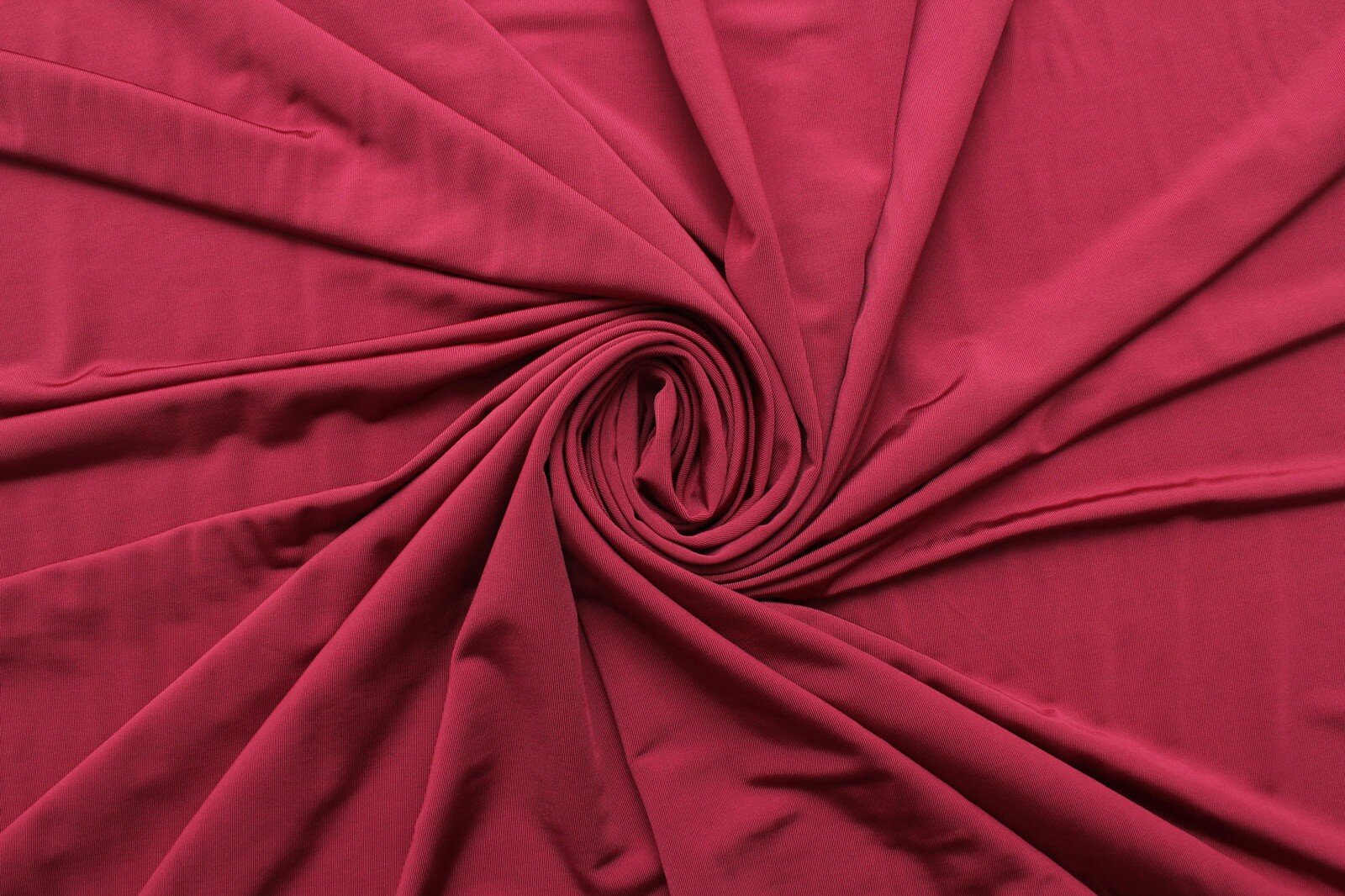 Ткань Трикотаж под шёлк вишнёво-ягодного цвета, ш130см, 0,5 м