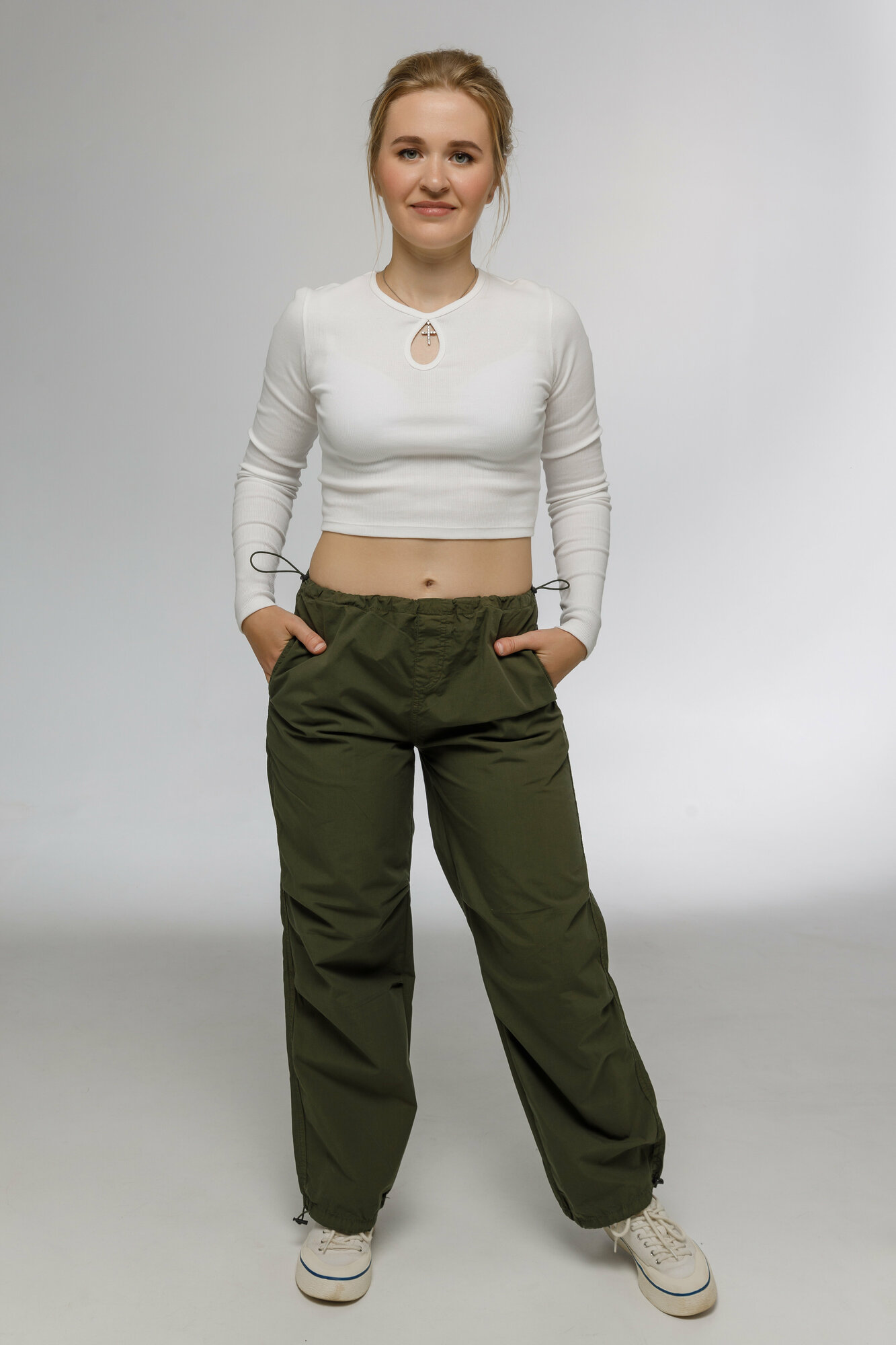 Брюки спортивные брюки карго 23