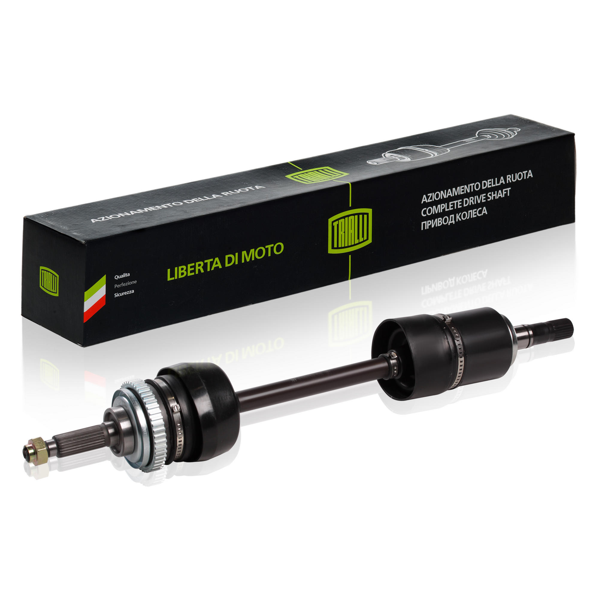 Привод в сборе CHEVY NIVA лев. +ABS