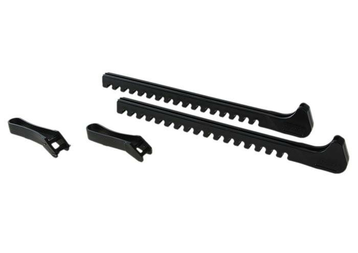 Чехлы пластиковые для лезвий коньков Gekars (черные)