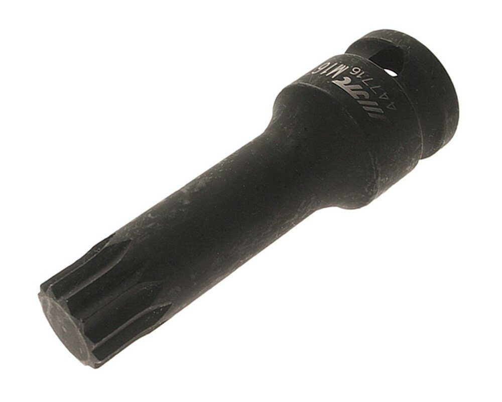 JTC-447716 Головка торцевая ударная SPLINE 1/2" х M16, длина 78мм