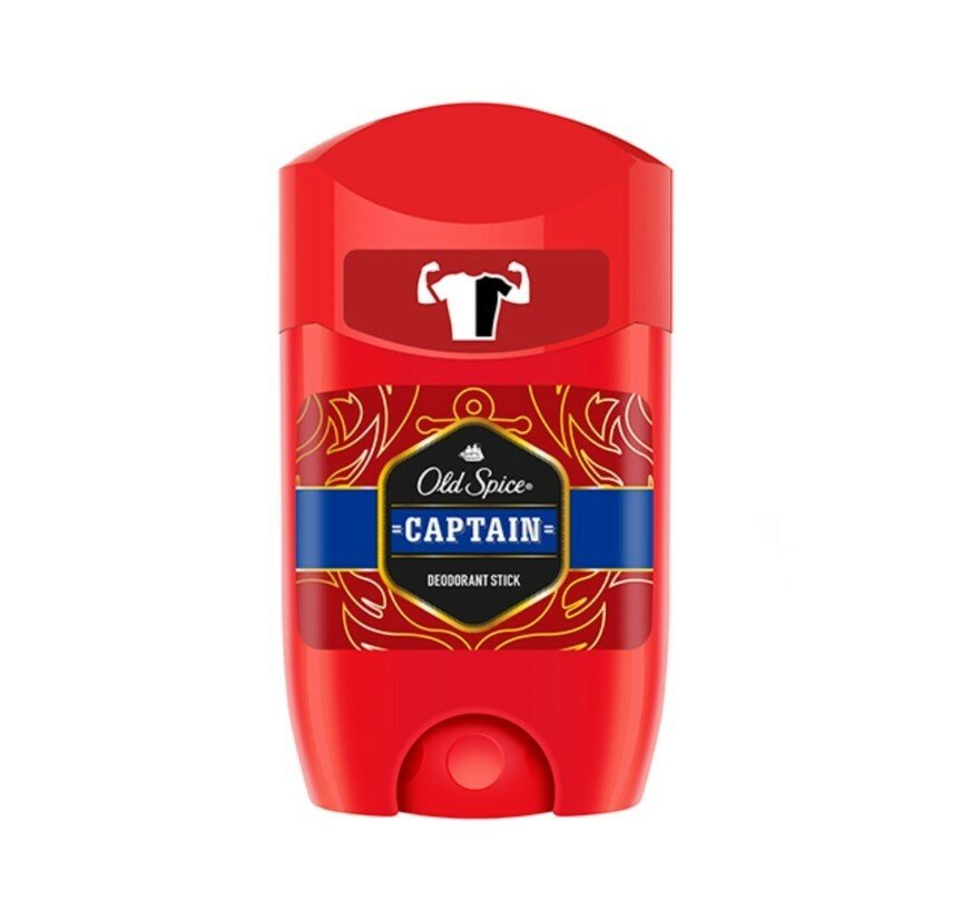 Набор из 3 штук Дезодорант стик Old Spice Captain 50мл