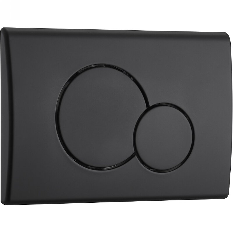 Кнопка смыва Weltwasser WW Marberg 507 RD MT-BL черная матовая 10000010238
