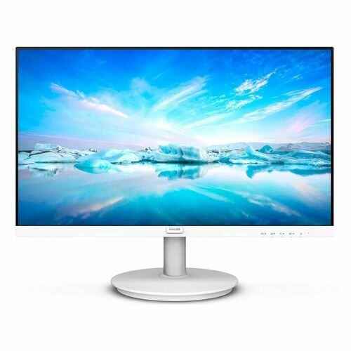 27" Монитор Philips V Line 271V8AW/01, 1920x1080, IPS, 75Гц, 1хHDMI, белый [271v8aw(00/01)]
