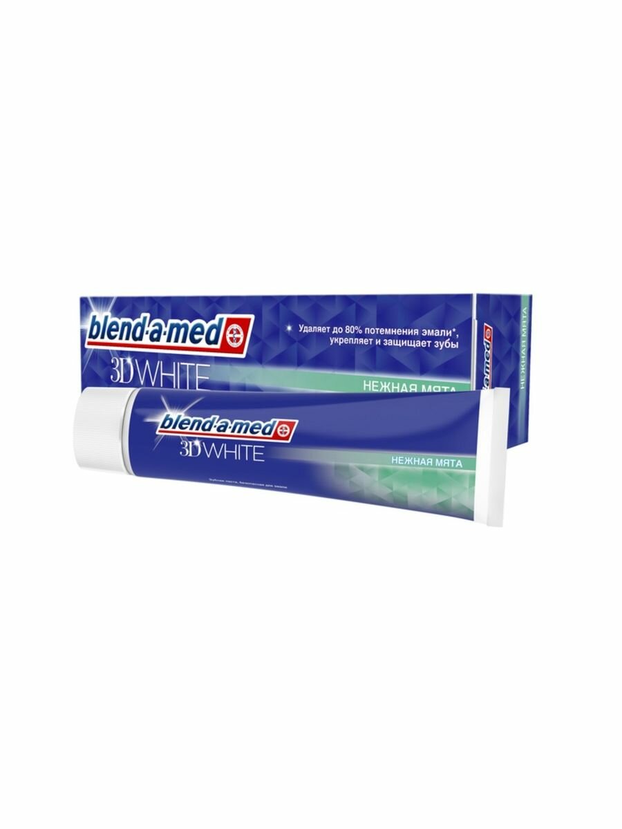 Blend-a-med 3D White / Бленд-а-мед Трехмерное отбеливание - Зубная паста, 100 мл