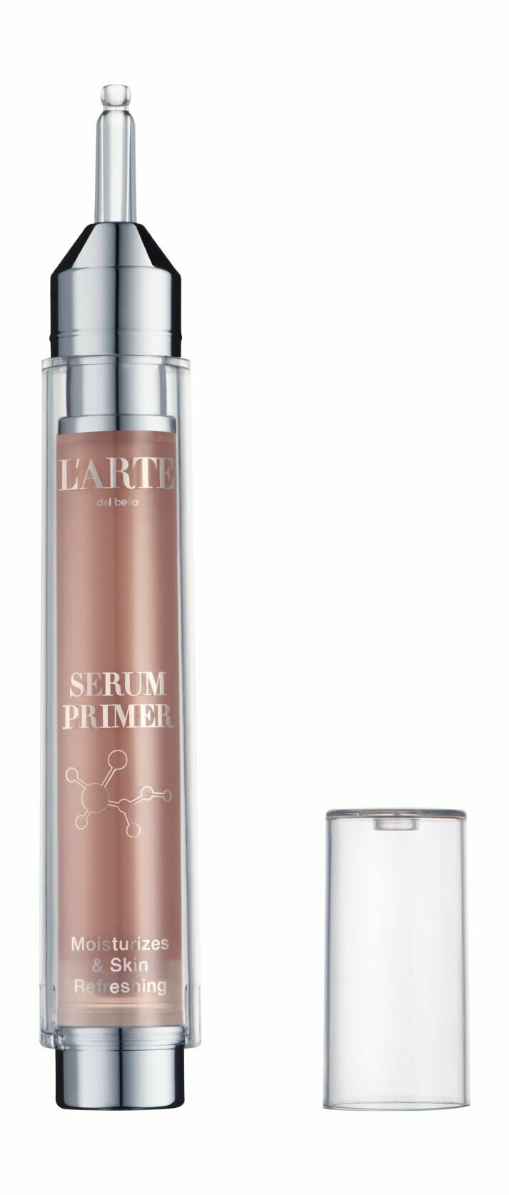 L'ARTE DEL BELLO Cыворотка-праймер Serum Primer для увлажнения кожи, 15 мл розовый перламутр