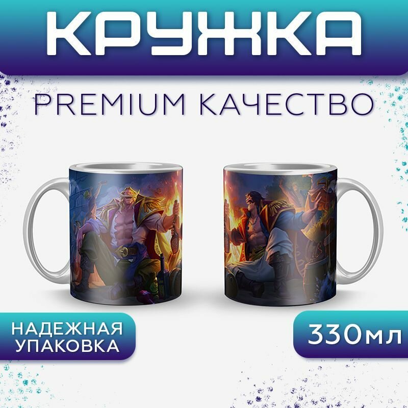 Кружка с аниме принтом "One Piece - Ван-Пис" арт. CUP2639