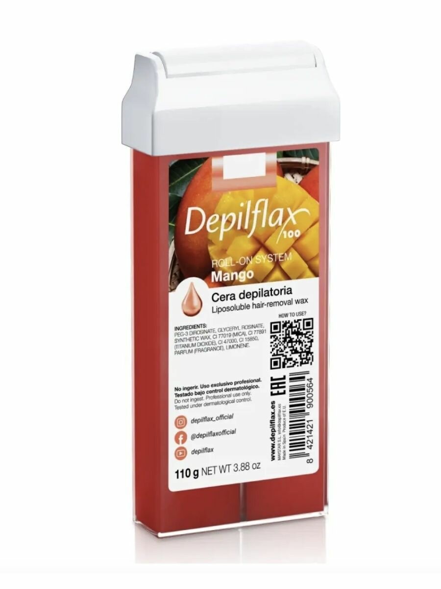 Depilflax Воск в картриджах Манго 110 г.