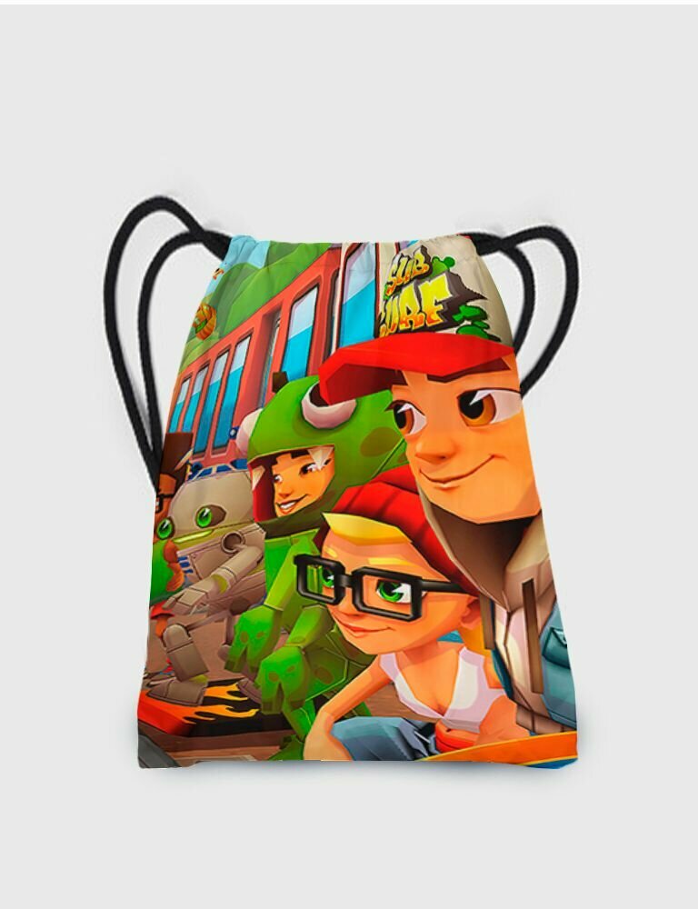 Мешок - сумка для обуви Subway Surfers - Сабвей Серф