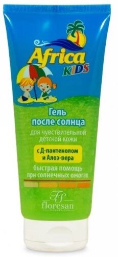 Floresan africa kids гель после солнца для чувствительной детской кожи 200 мл