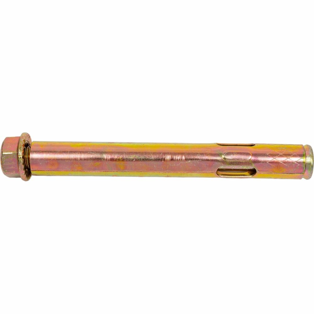 Анкерный болт с гайкой креп-комп 14х120 20шт аг14120, 14×120, желтопассивированное покрытие, для крепления в бетоне