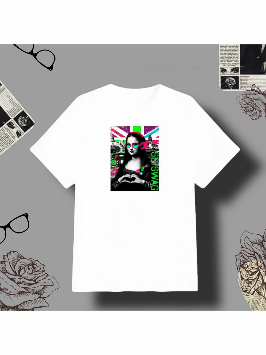 Футболка кина мона лиза