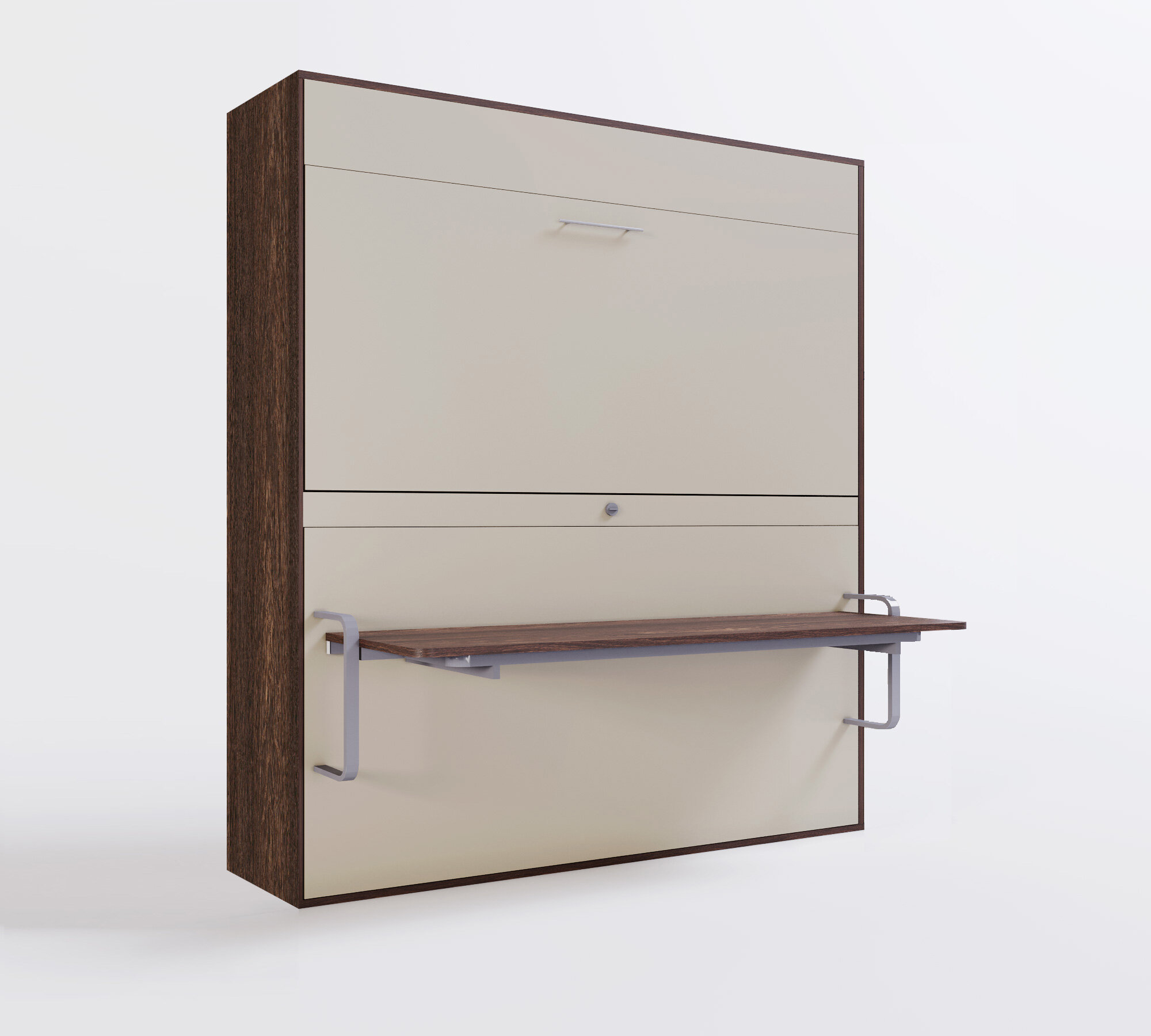 Двухъярусный шкаф кровать-трансформер со столом Дуплекс Таволо Космо