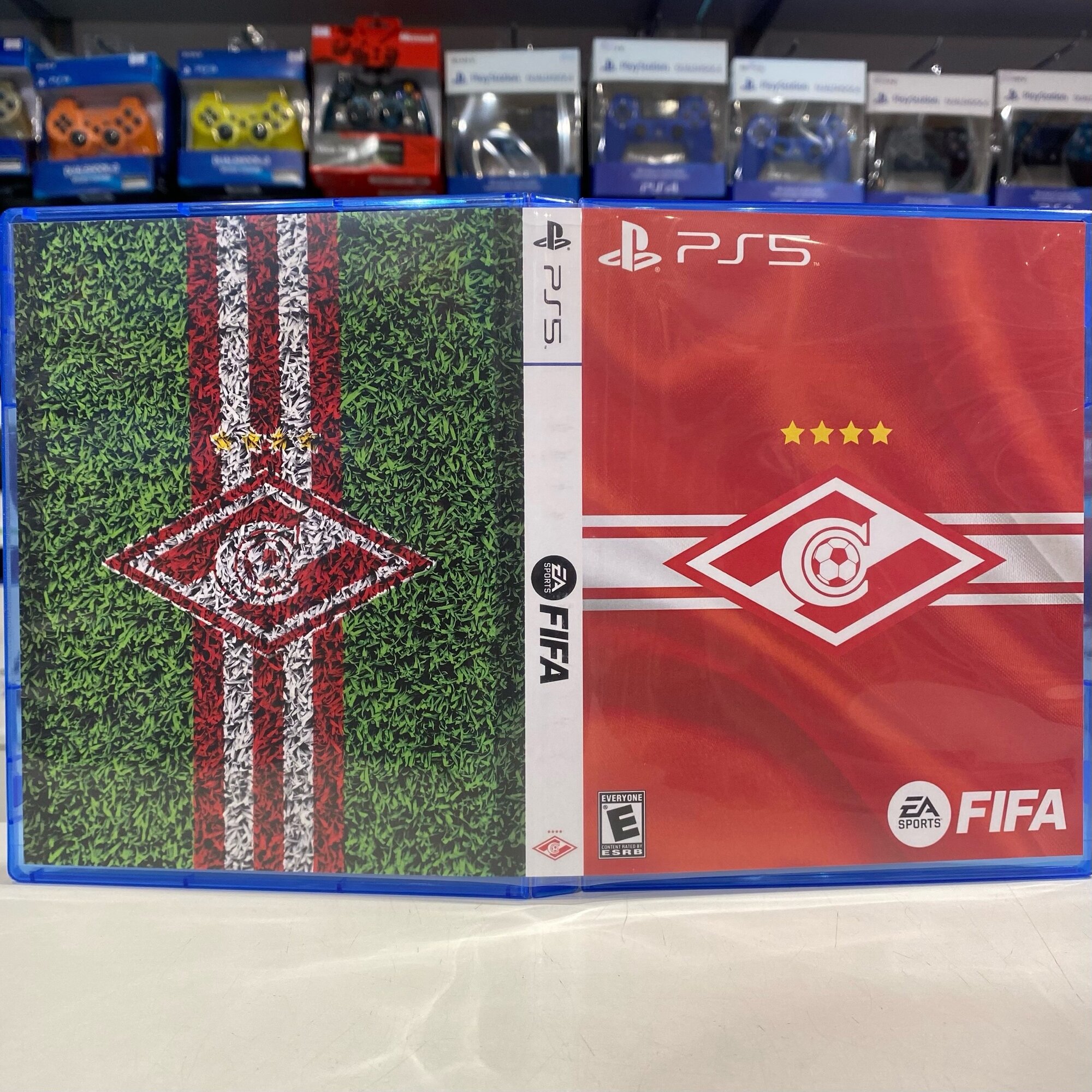 Эксклюзивная обложка PS5 для FIFA Spartak №1