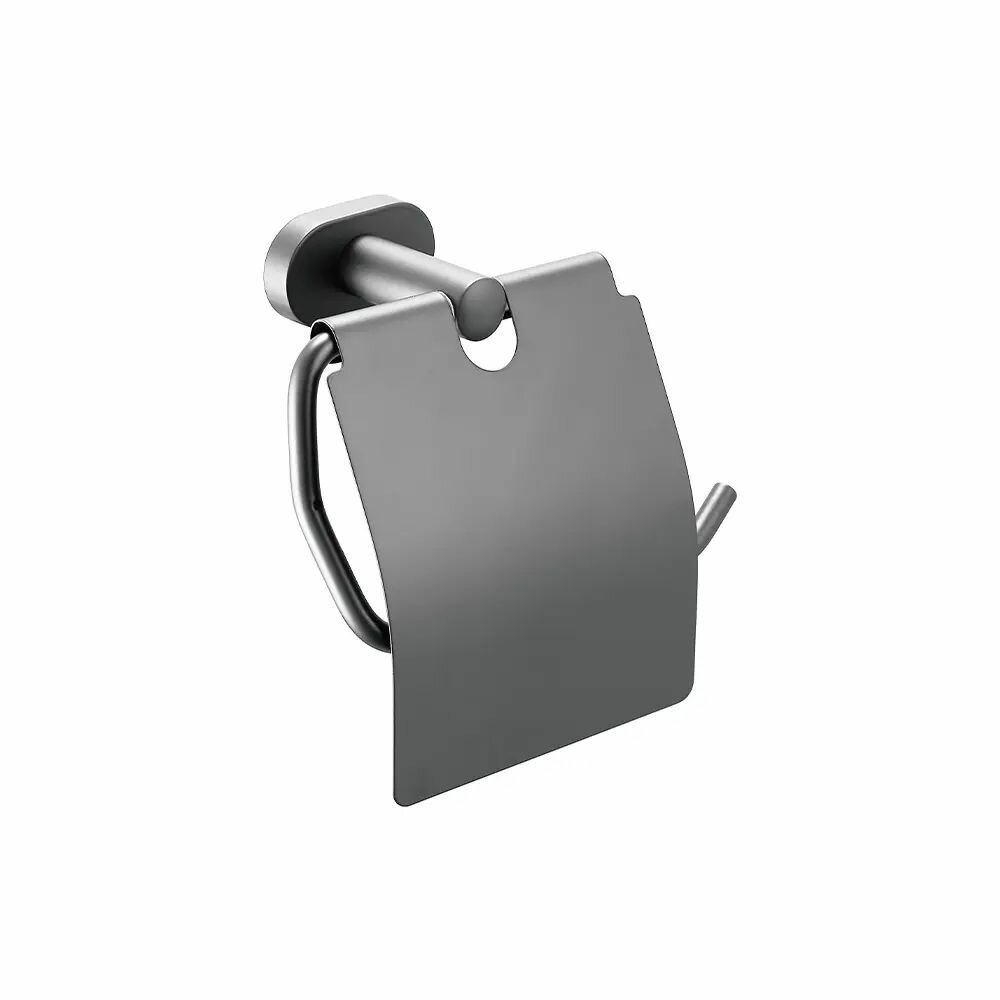 Держатель для туалетной бумаги с крышкой ViEiR 5109G Графит