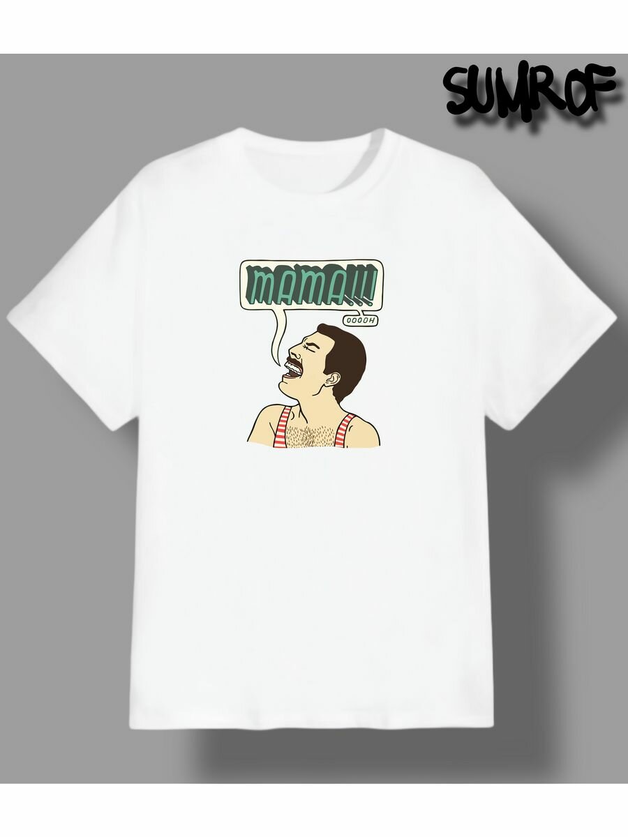 Футболка queen группа фреди меркури