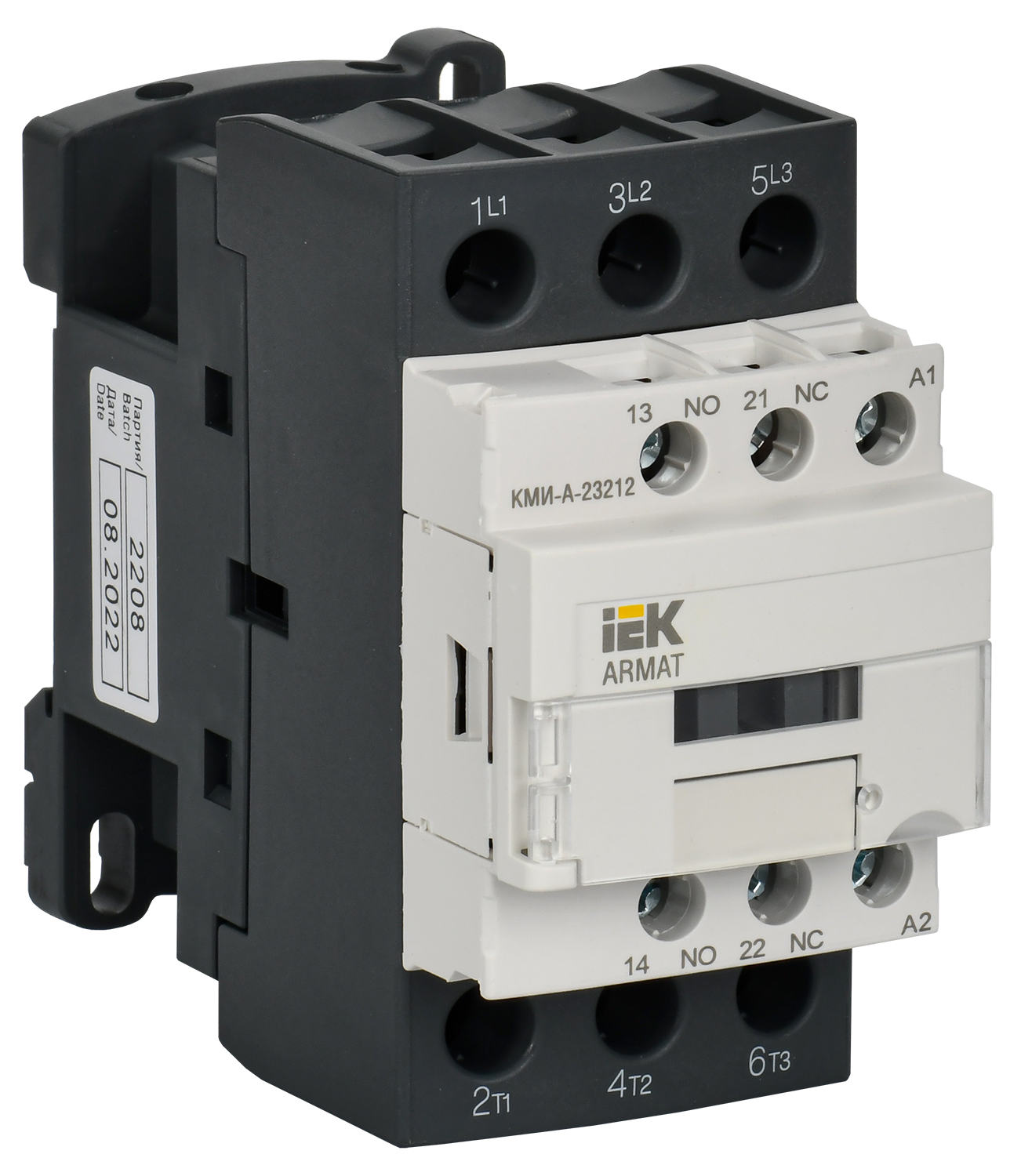 Контактор КМИ-А-23212 LC1D 32А 230В/АС3 1НО/1НЗ IEK AR-ACC-21-032-230-11