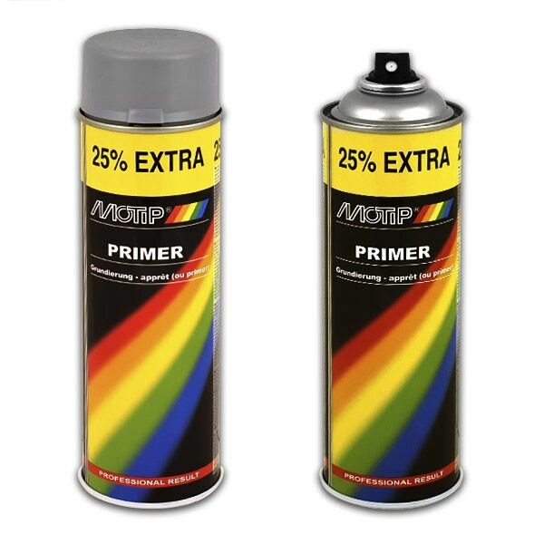 Грунт стандартный акриловый MOTiP черный 0,5л 04052IG