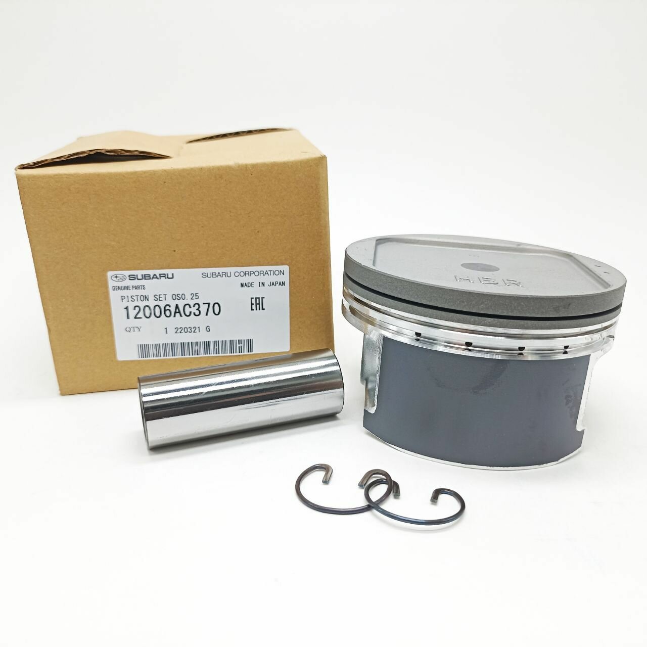 Поршень, оригинал EJ205 +0,25 SUBARU 12006AC370