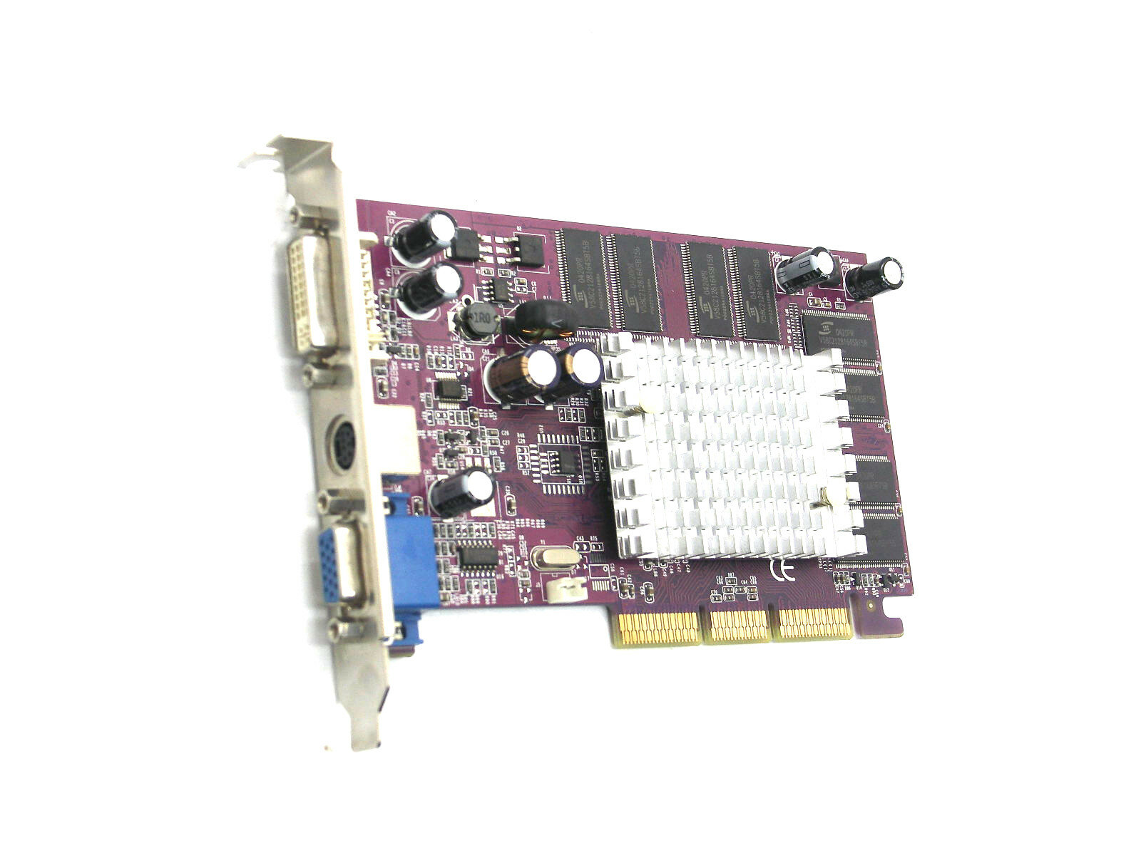 Видеокарта GeForce FX5200 128Mb AGP, Pait FX5200 AGP8X 128bit TV-OUT DVI