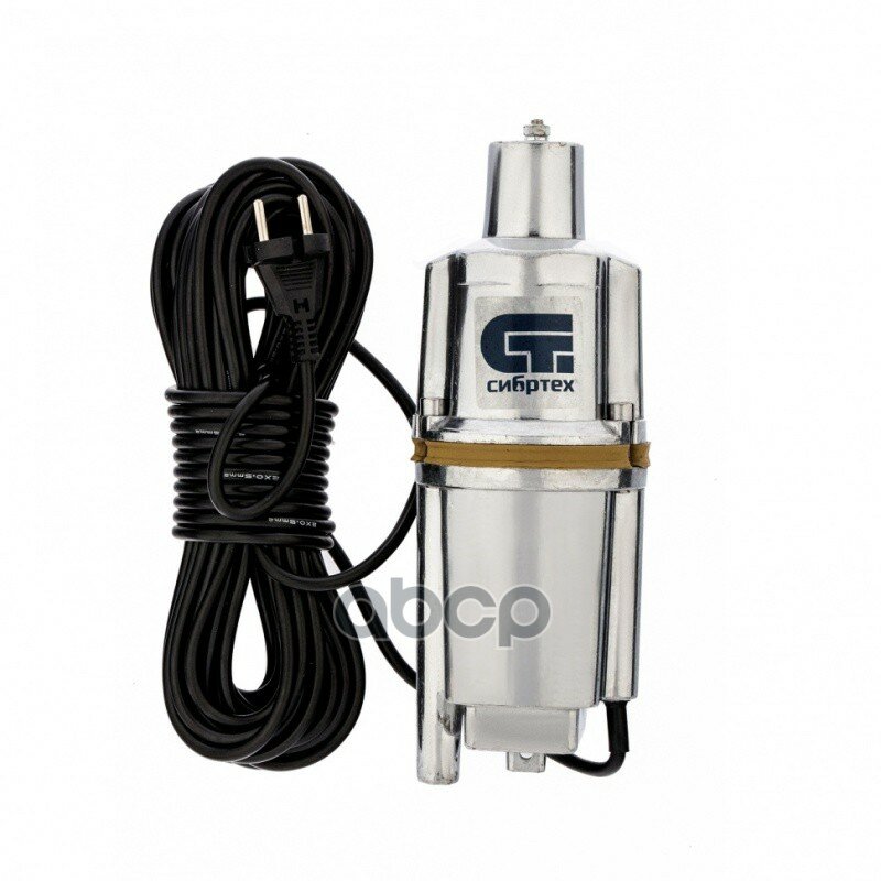 Насос погружной вибрационный 300Вт 20л/мин. глубина 5м подача 75м нижний забор кабель 15м СИБРТЕХ Сибртех арт. 99306