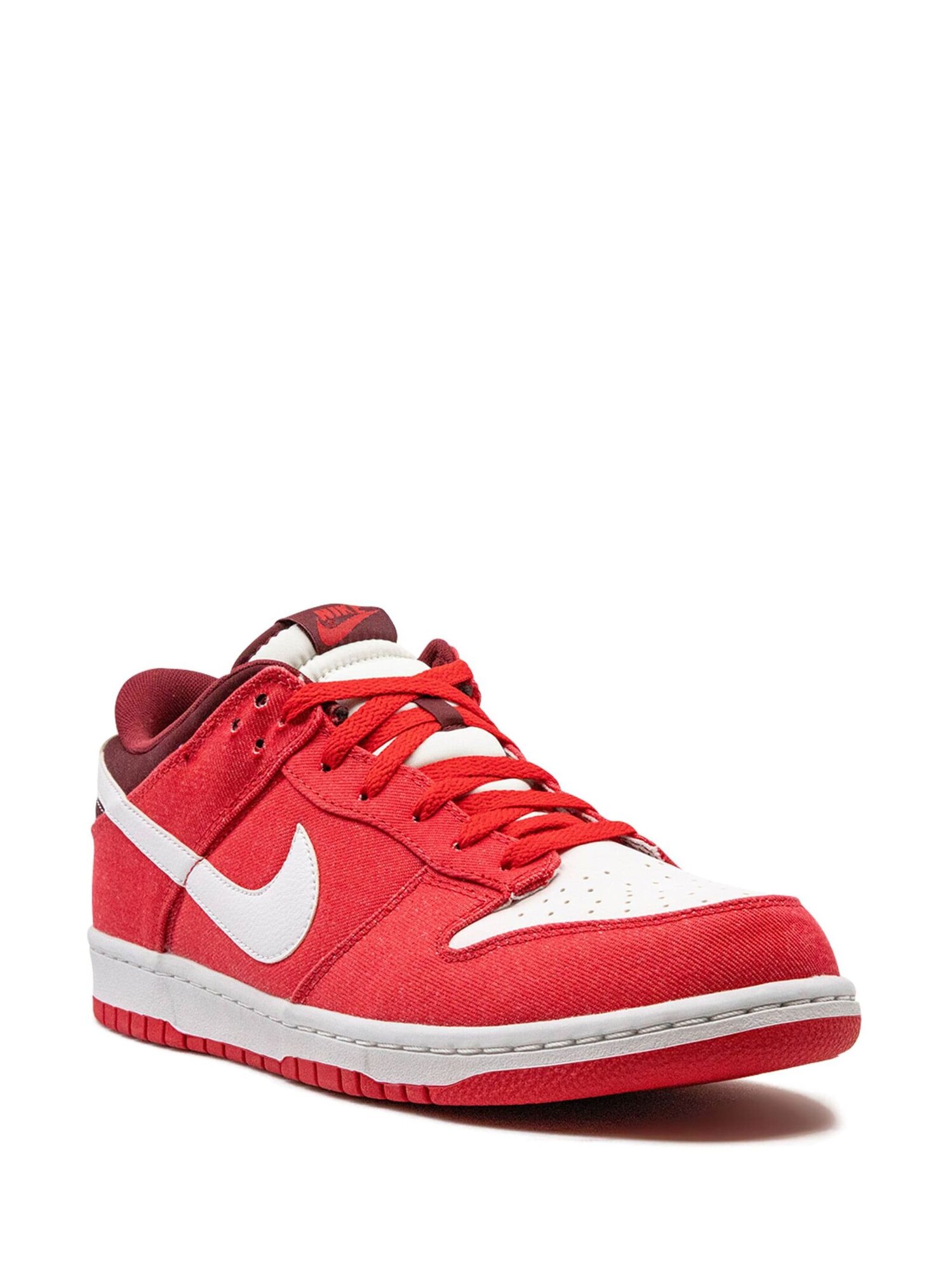 Кроссовки NIKE Dunk Low 'Hyper Red', размер 11.5 US, красный — фото 1