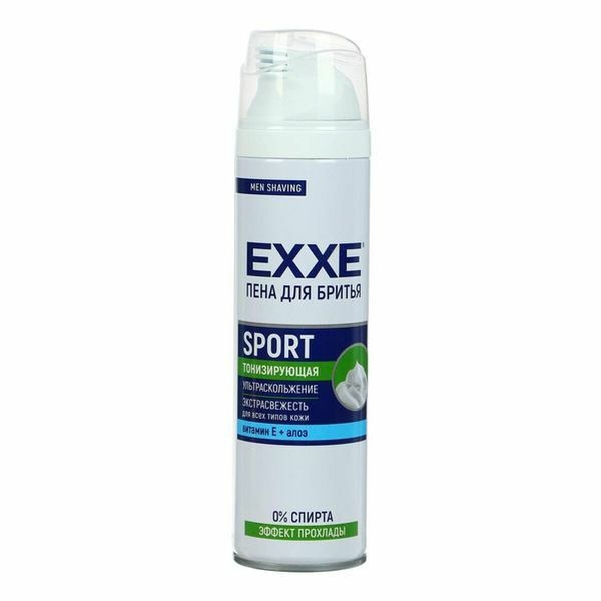 Пена для бритья EXXE SPORT Energy (Cool Effect) 200мл