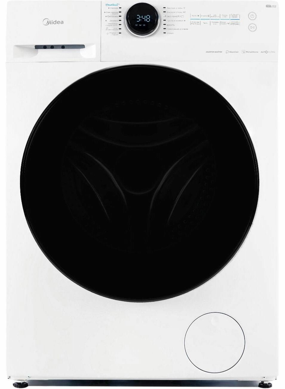 Стиральная машина Midea MF200W120WBS/W-RU, белая