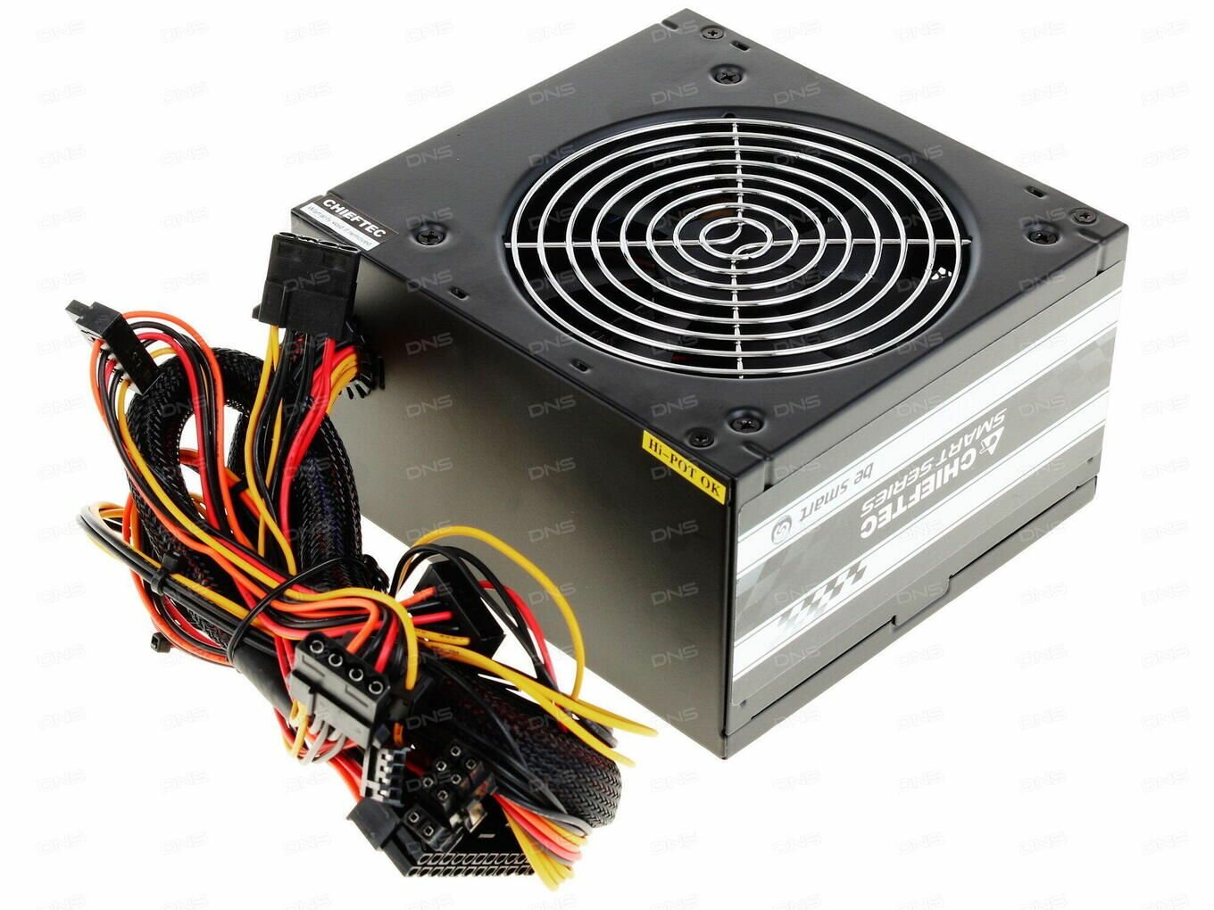 Блок питания Chieftec SMART (GPS-450A8) черный - 450 Вт, APFC, 20 + 4 pin, 4+4 pin CPU, 3 SATA, 6+2 pin PCI-E