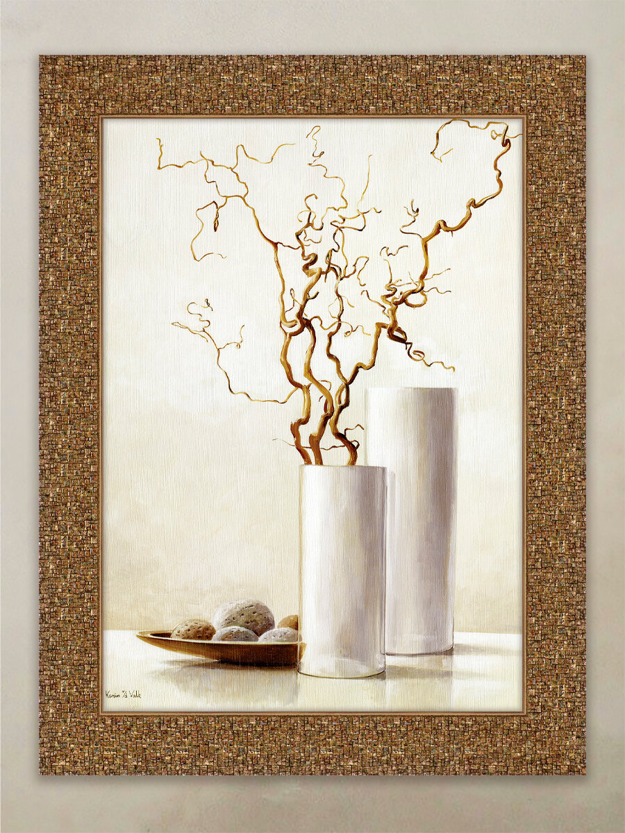 Картина на стену для интерьера Декарт настенный декор панно в раме багете в гостиную ванную детскую для офиса лофт пейзаж абстракция