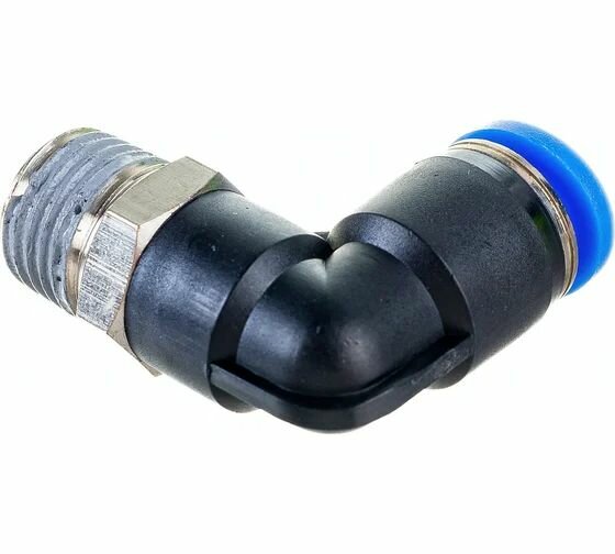 Цанговый угловой фитинг для трубки диаметром 8 мм SHPI pl 08-r02