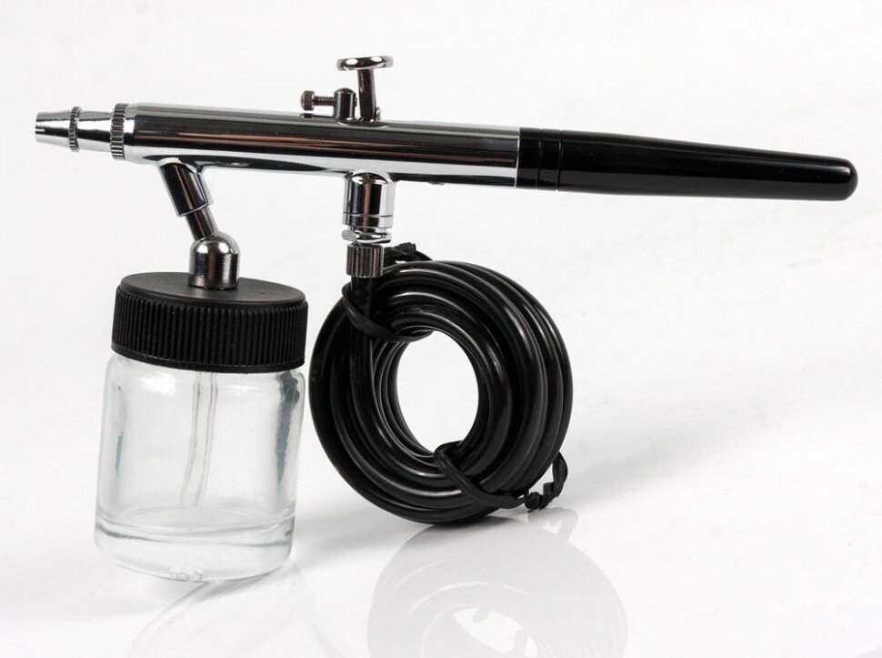 Краскопульт-Аэрограф QUATTRO ELEMENTI сопло 0,35 мм, профи,770-865