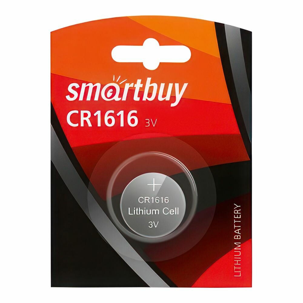 Литиевый элемент питания Smartbuy CR1616 1шт
