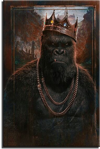 Картина "Кинг Конг" 90х60 см