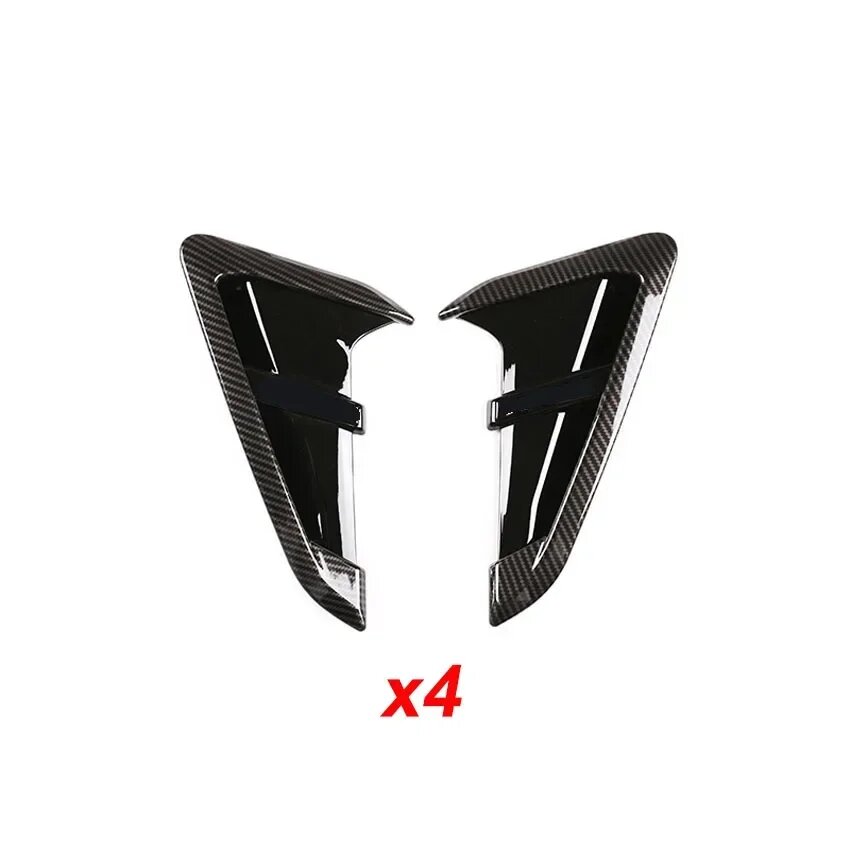 Переднее крыло для автомобиля BMW X3 G01 X4 G02 2018-2023, боковая Акула жаберная, X4 Carbon Look